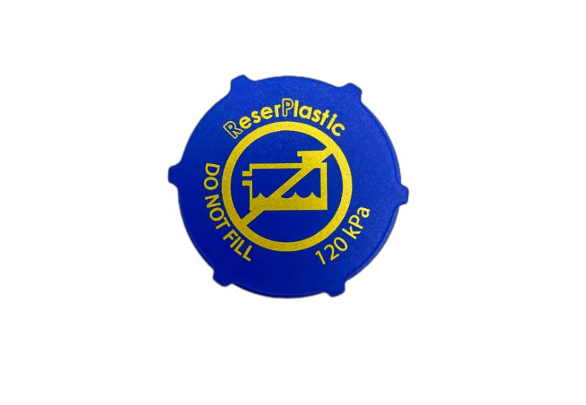 RP001259 - TAMPA TANQUE DE EXPANSAO VOLVO FH4 2015 1,2 BAR ( PRESSAO) - Universal distribuidora